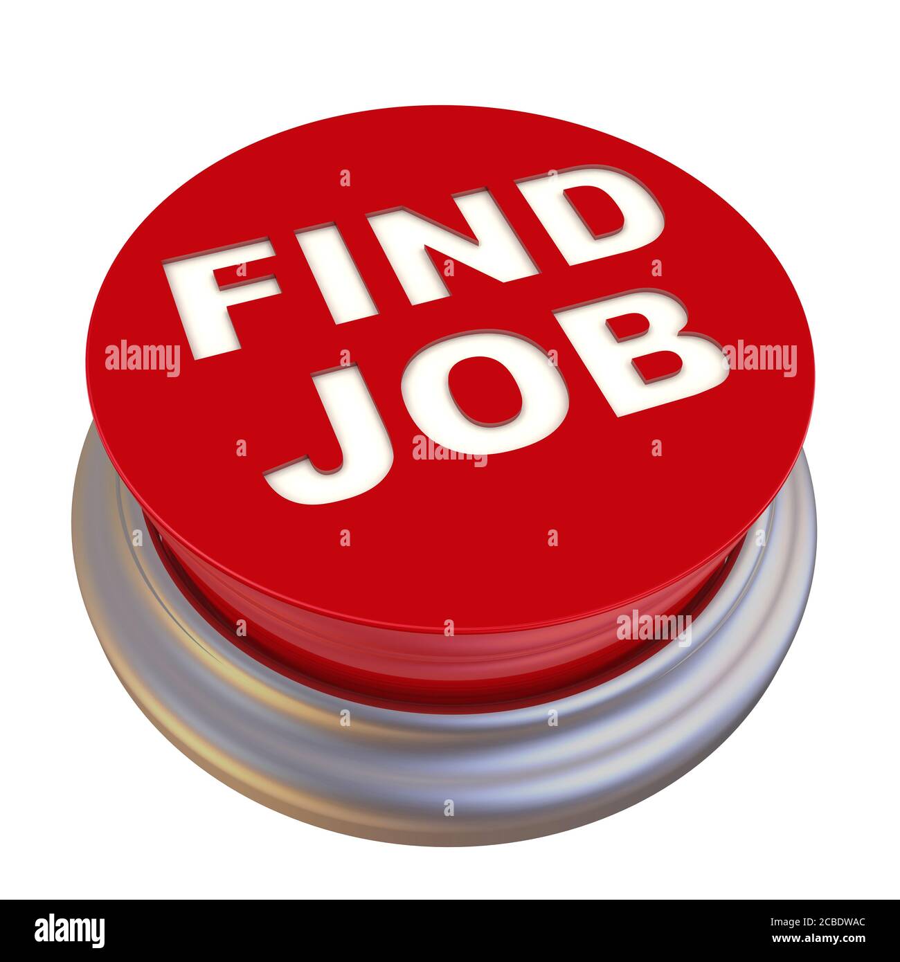 3d white people search job hi-res stock photography and images - Alamy