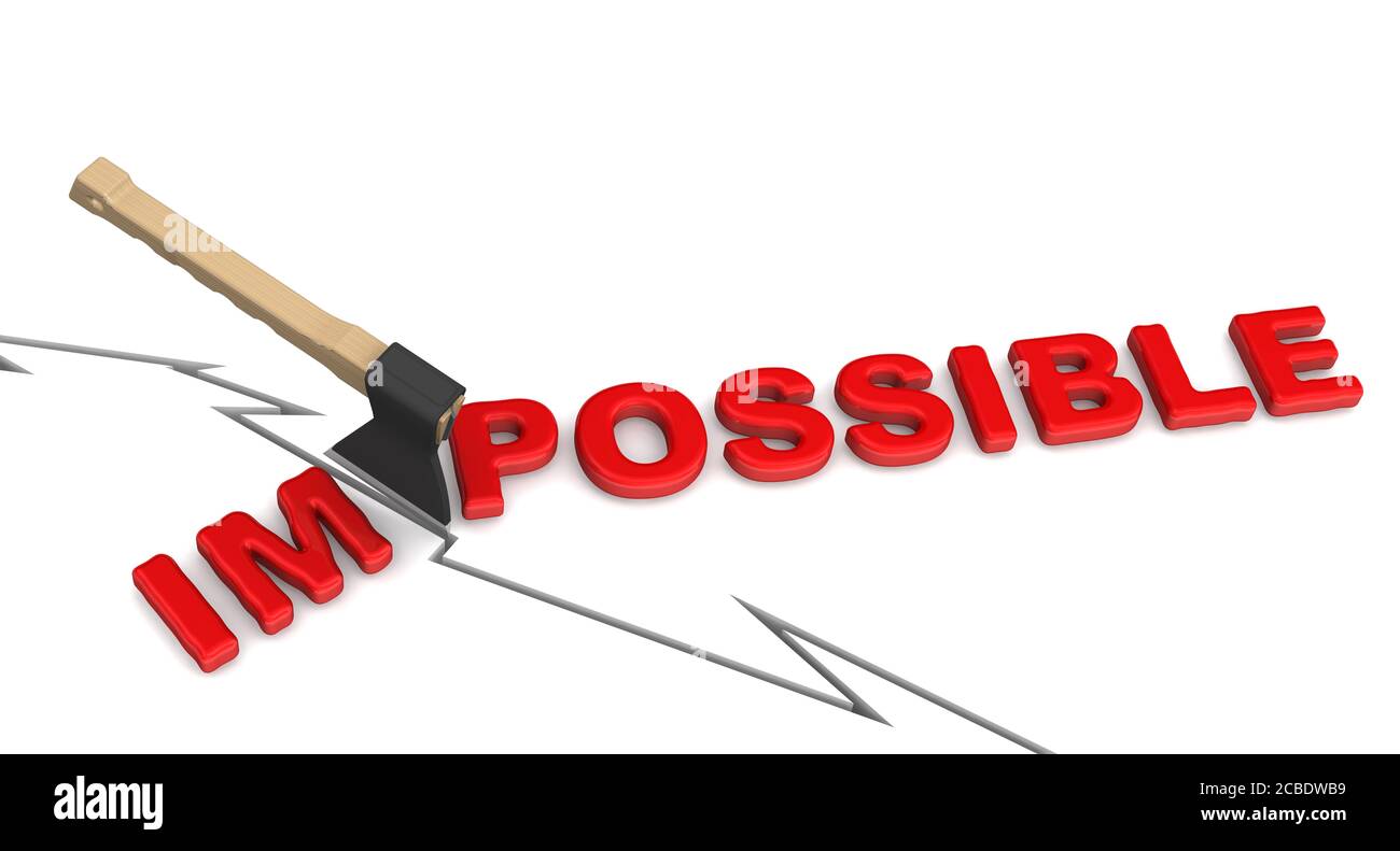 Impossible is possible. The concept of changing the conclusion. The ax ...