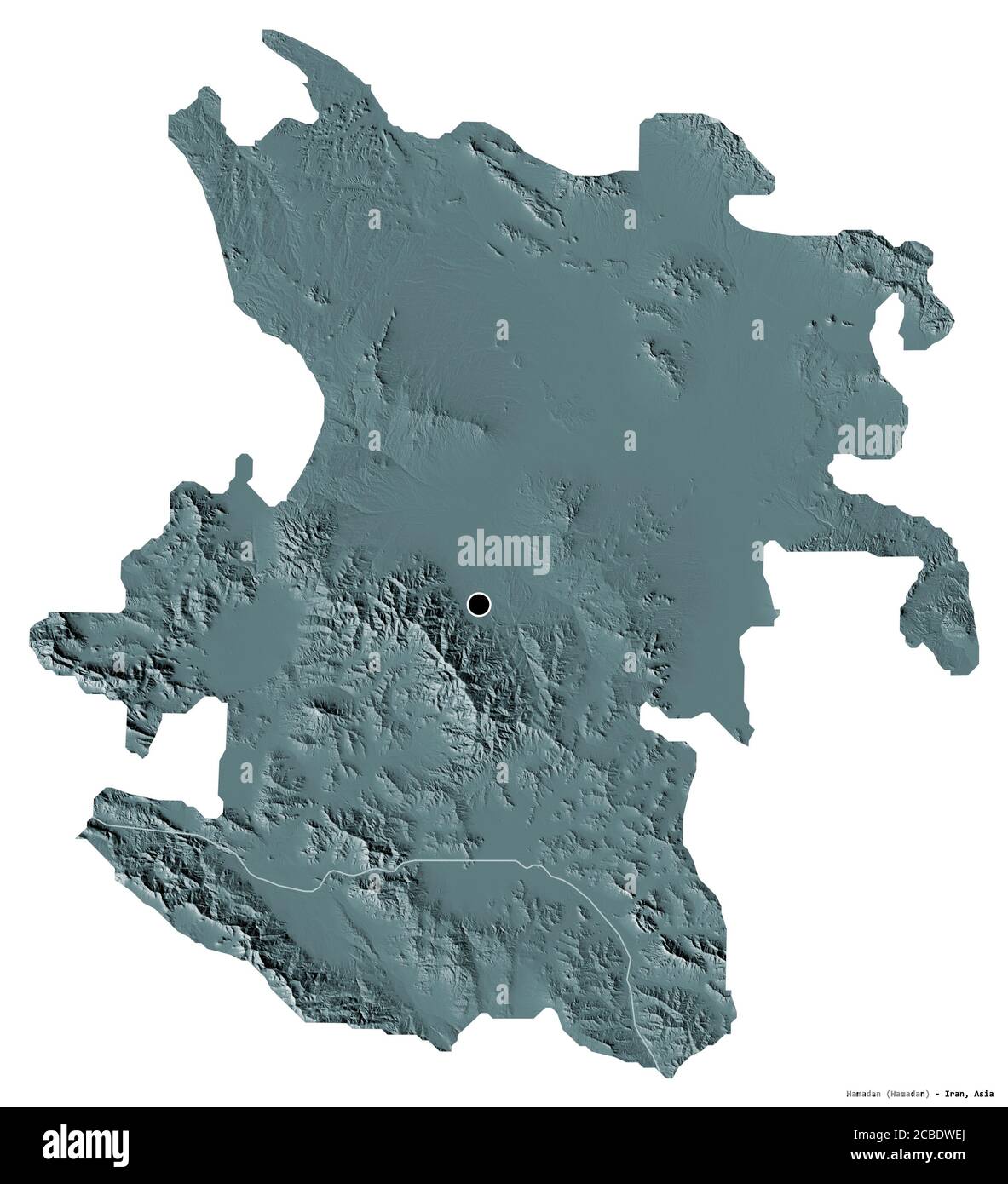 Hamedan map hi-res stock photography and images - Alamy