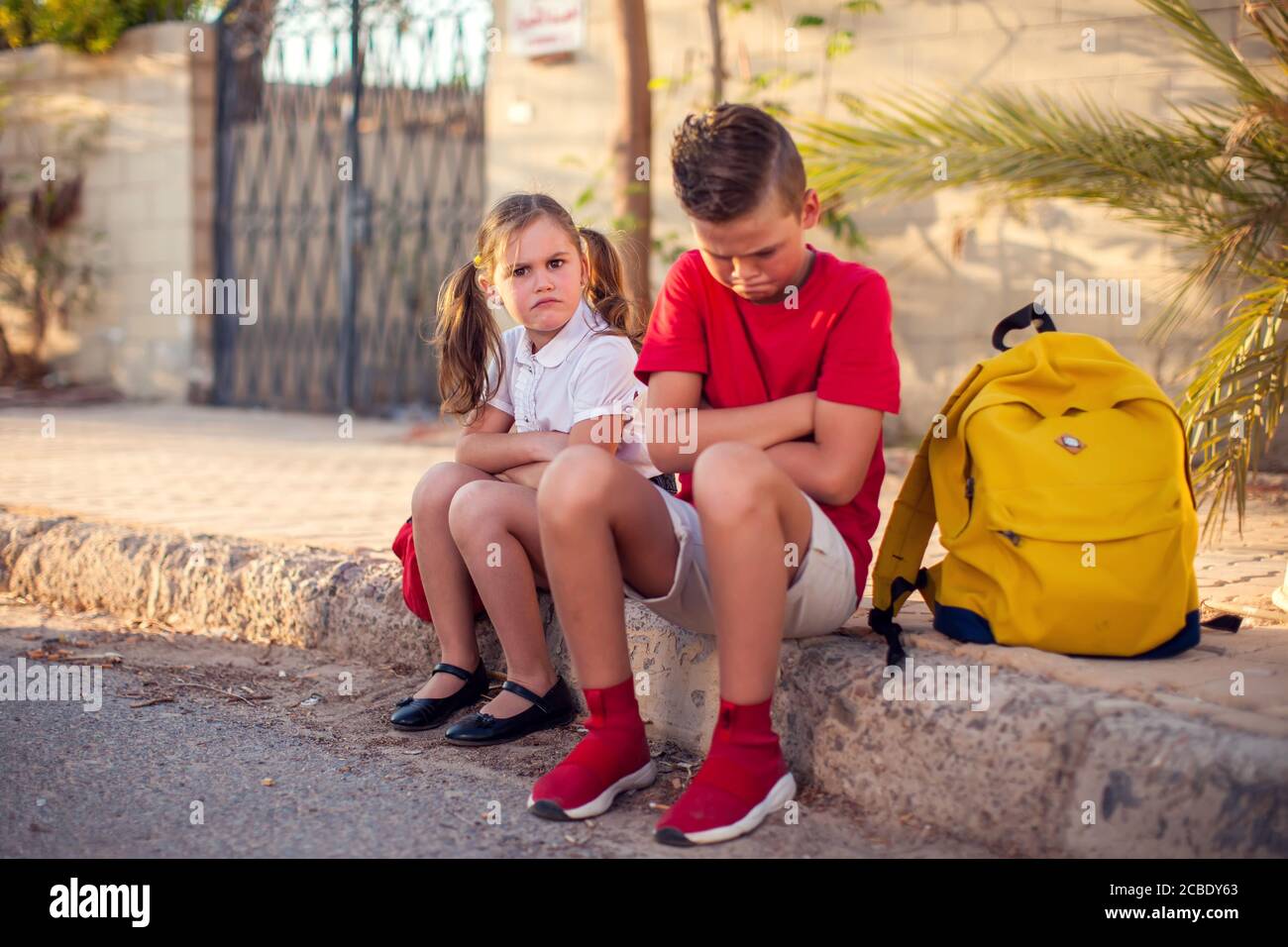 Angry child classroom hi-res stock photography and images - Alamy