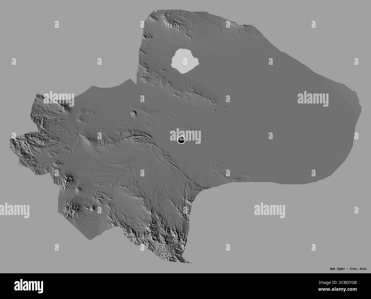 Map of qom hi-res stock photography and images - Alamy