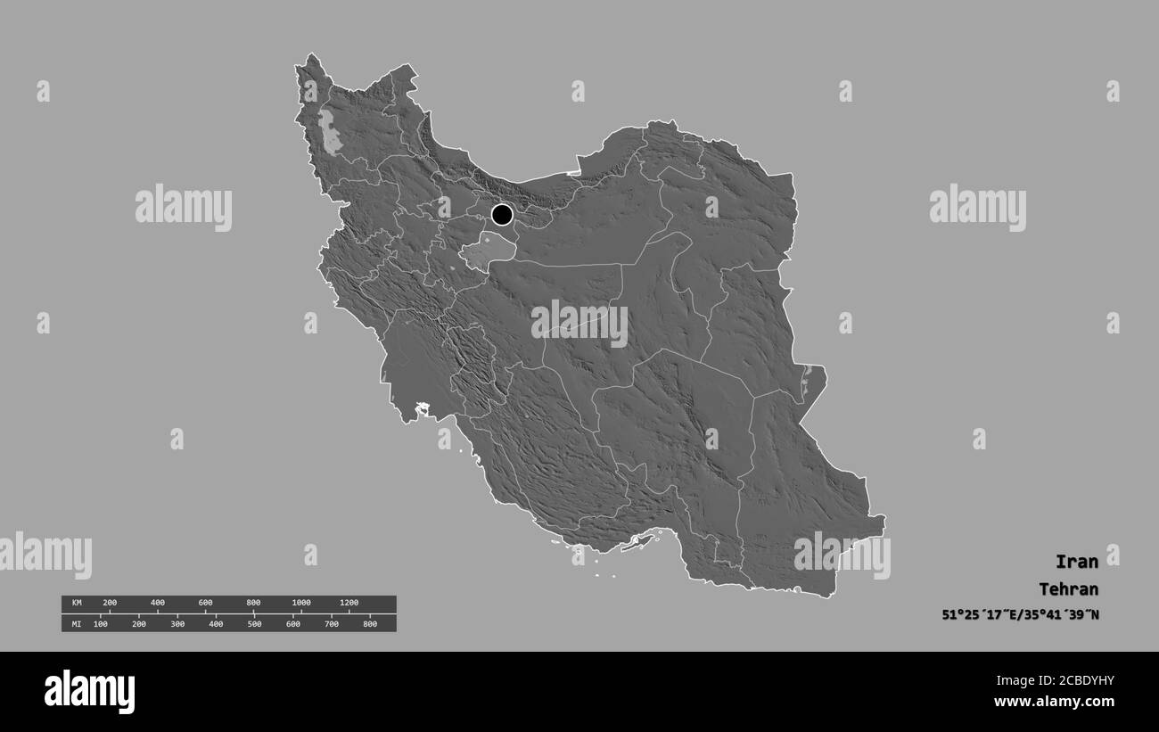 Qom map hi-res stock photography and images - Alamy