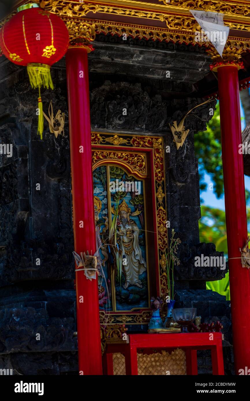 Temple in Kuta Bali Indonesia Stock Photo - Alamy