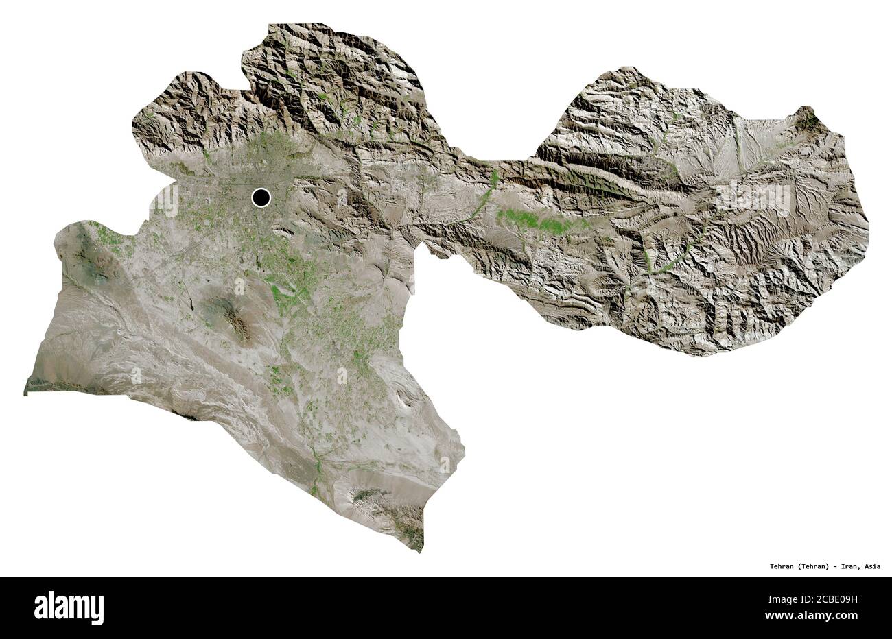 Satellite view of tehran map hi-res stock photography and images - Alamy