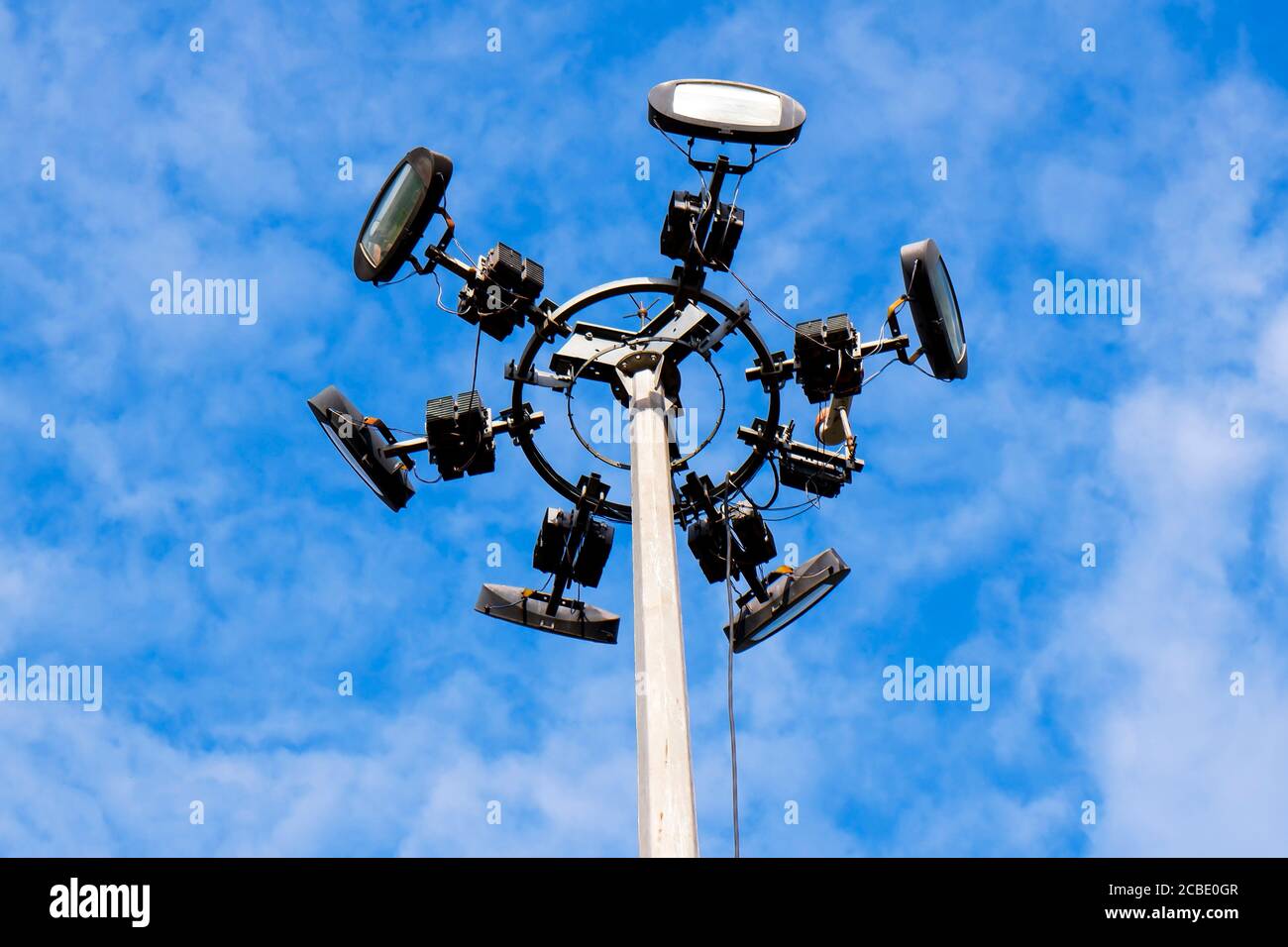 High mast lighting hi-res stock photography and images - Alamy