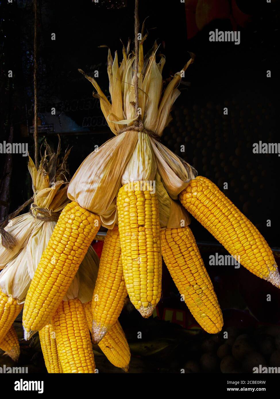 Roasted corn shop, Tamil Nadu, is famed for its Dravidian-style Hindu ...