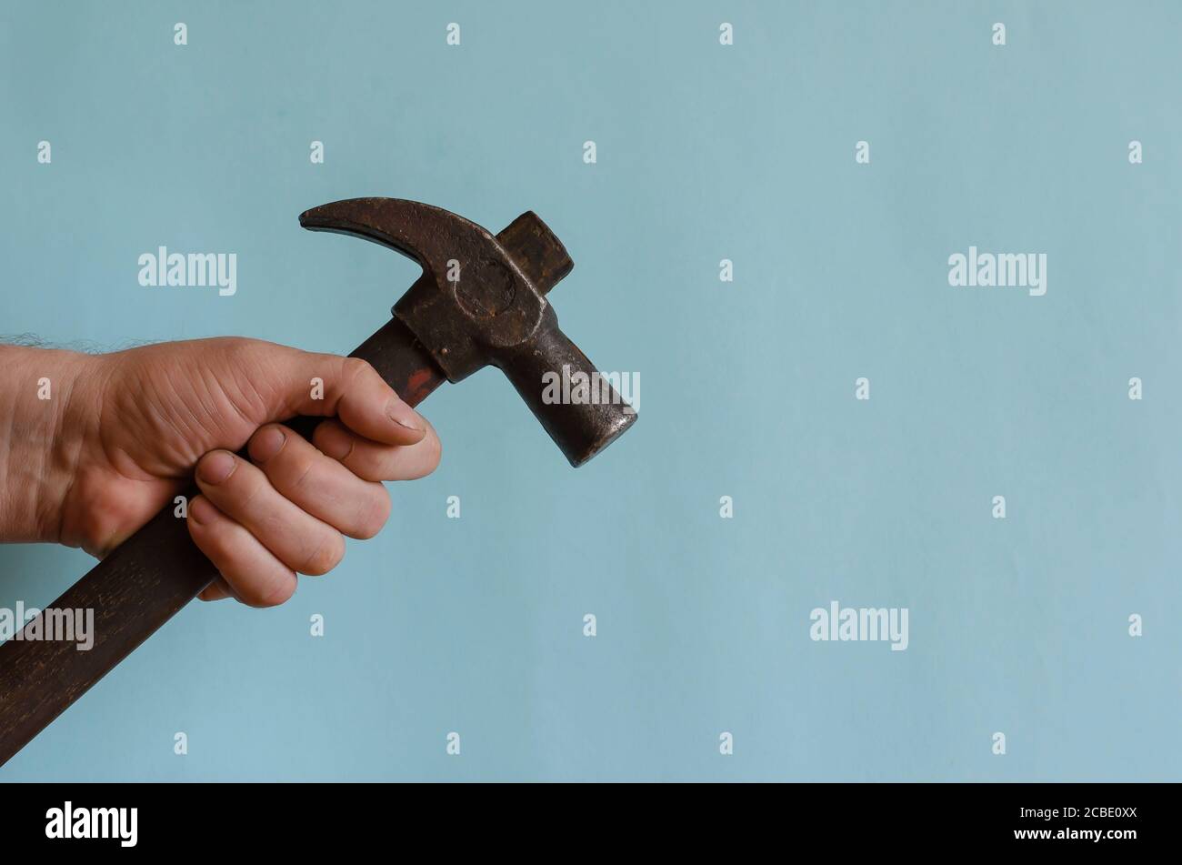 Hammer nail punch hi-res stock photography and images - Alamy