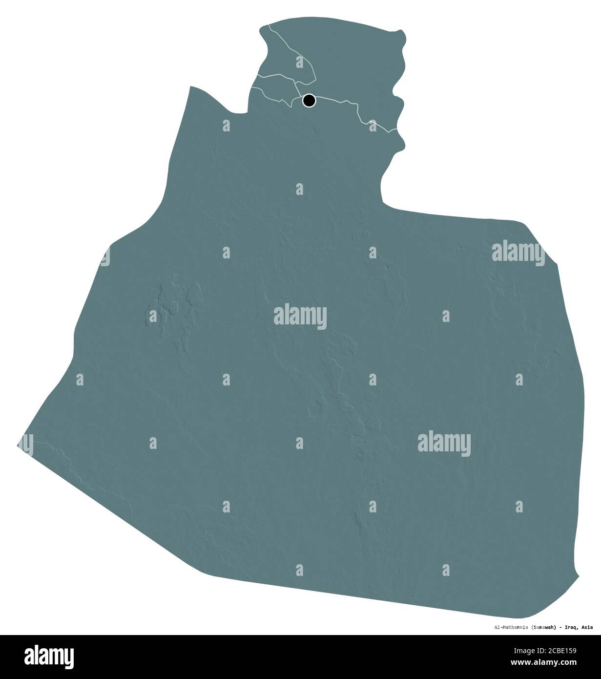 Muthanna map hi-res stock photography and images - Alamy