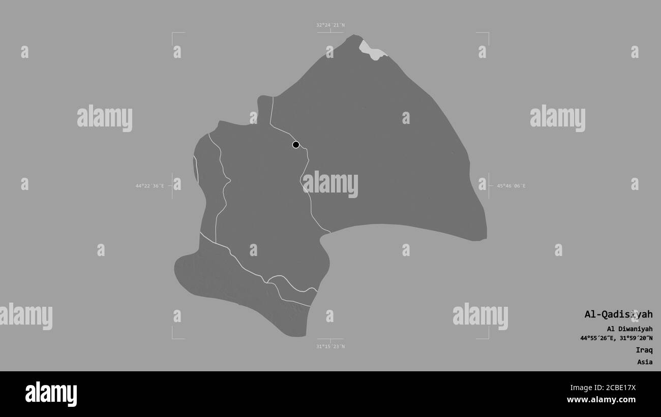 Al qadisiyah map hi-res stock photography and images - Alamy