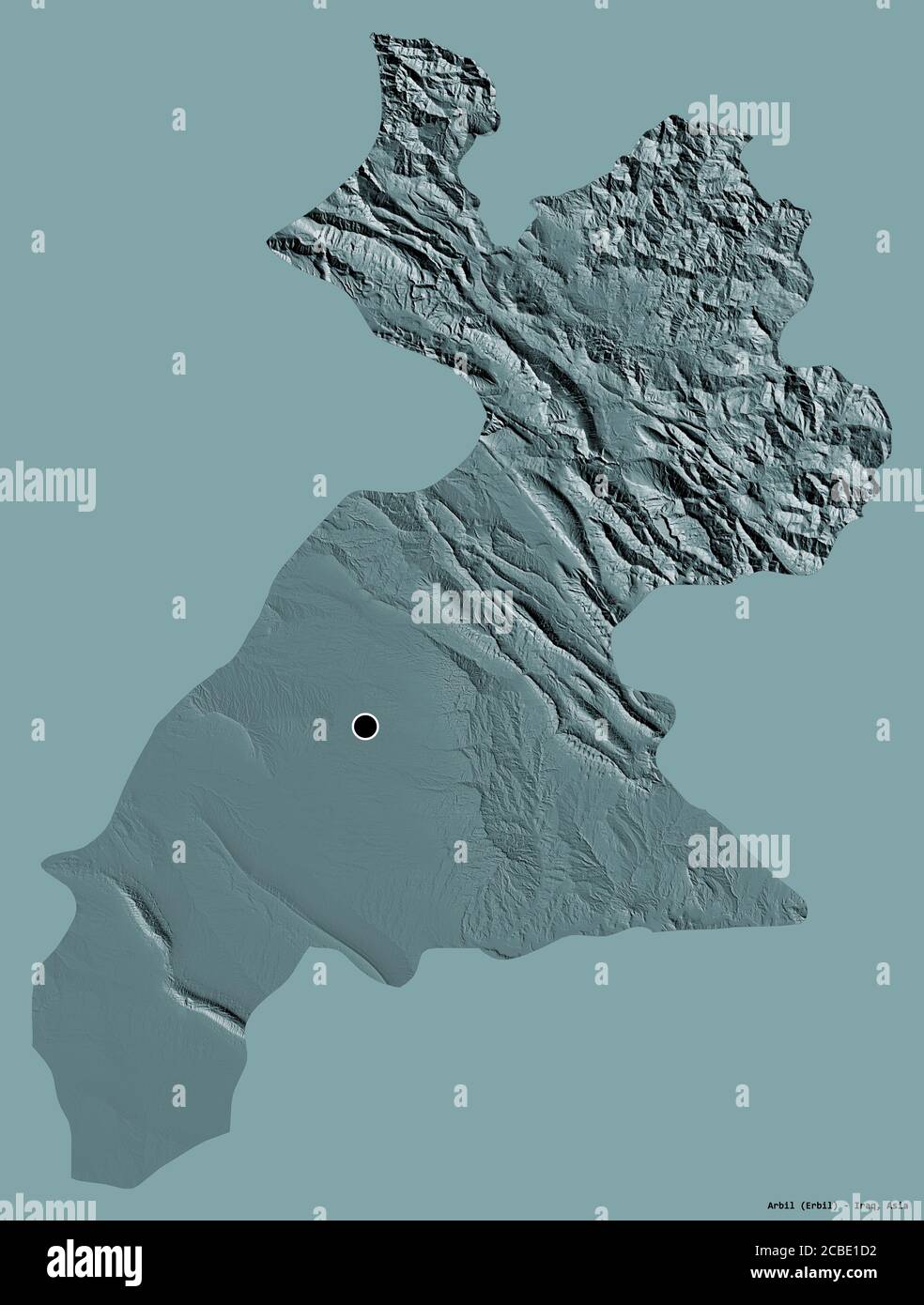 Erbil map hi-res stock photography and images - Alamy