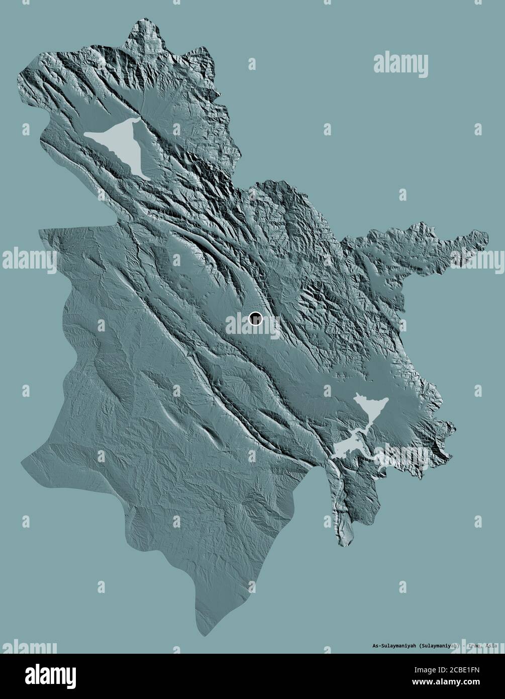Sulaymaniyah map hi-res stock photography and images - Alamy
