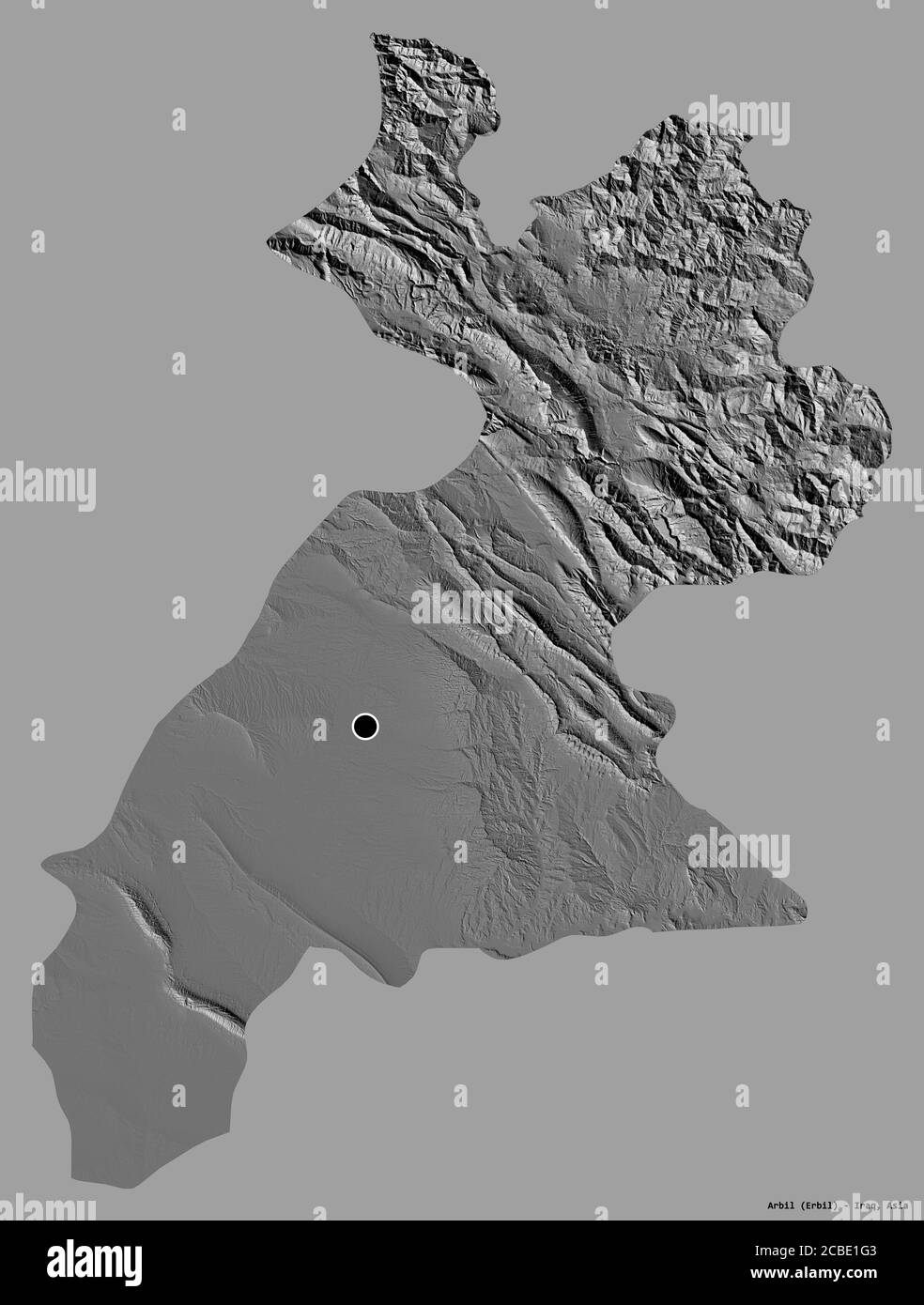 Erbil map hi-res stock photography and images - Alamy