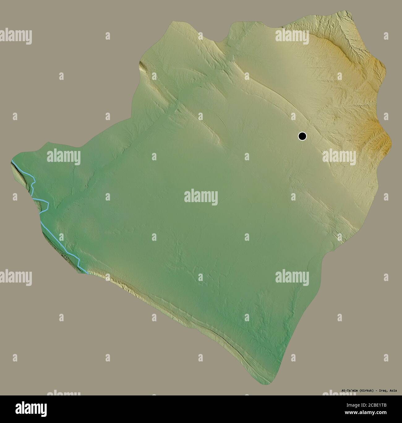 Kirkuk map hi-res stock photography and images - Alamy