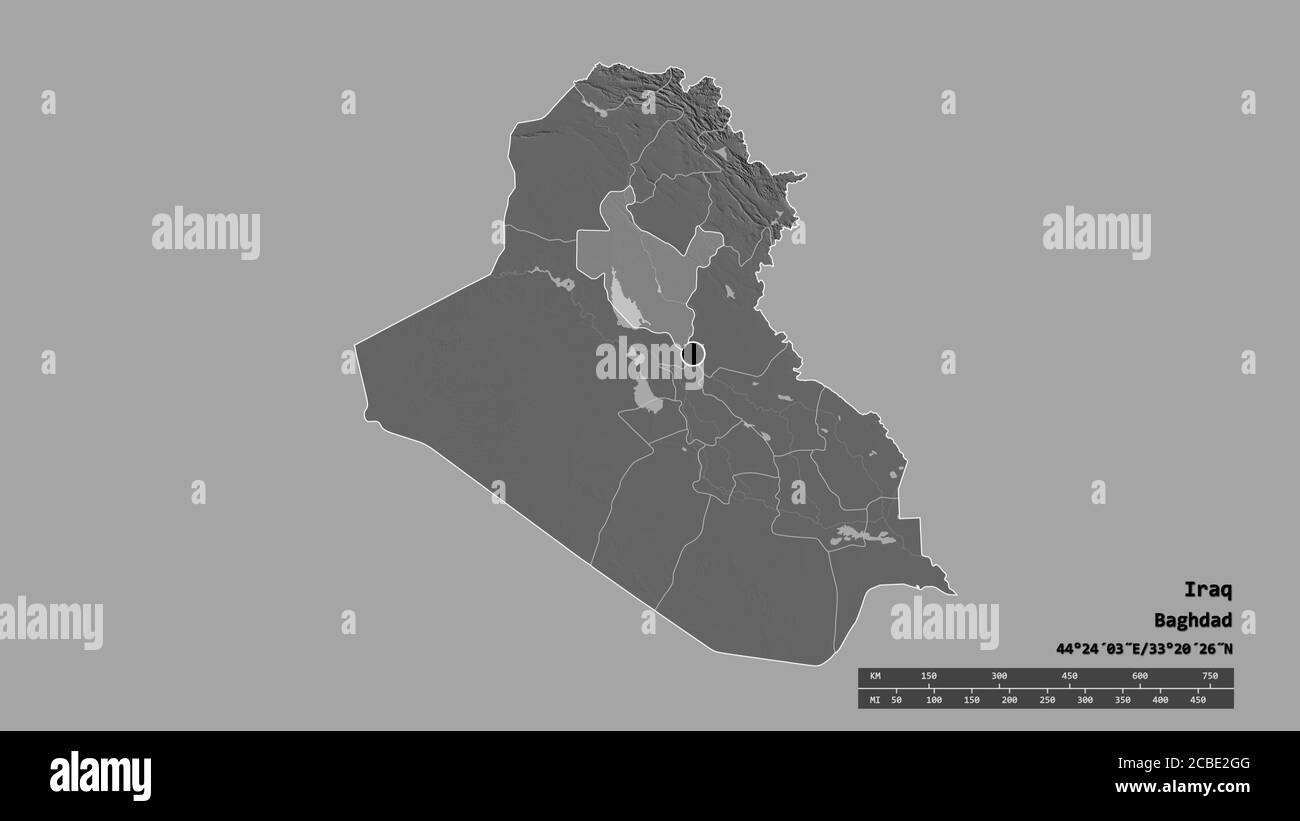 Map iraq tikrit hi-res stock photography and images - Alamy