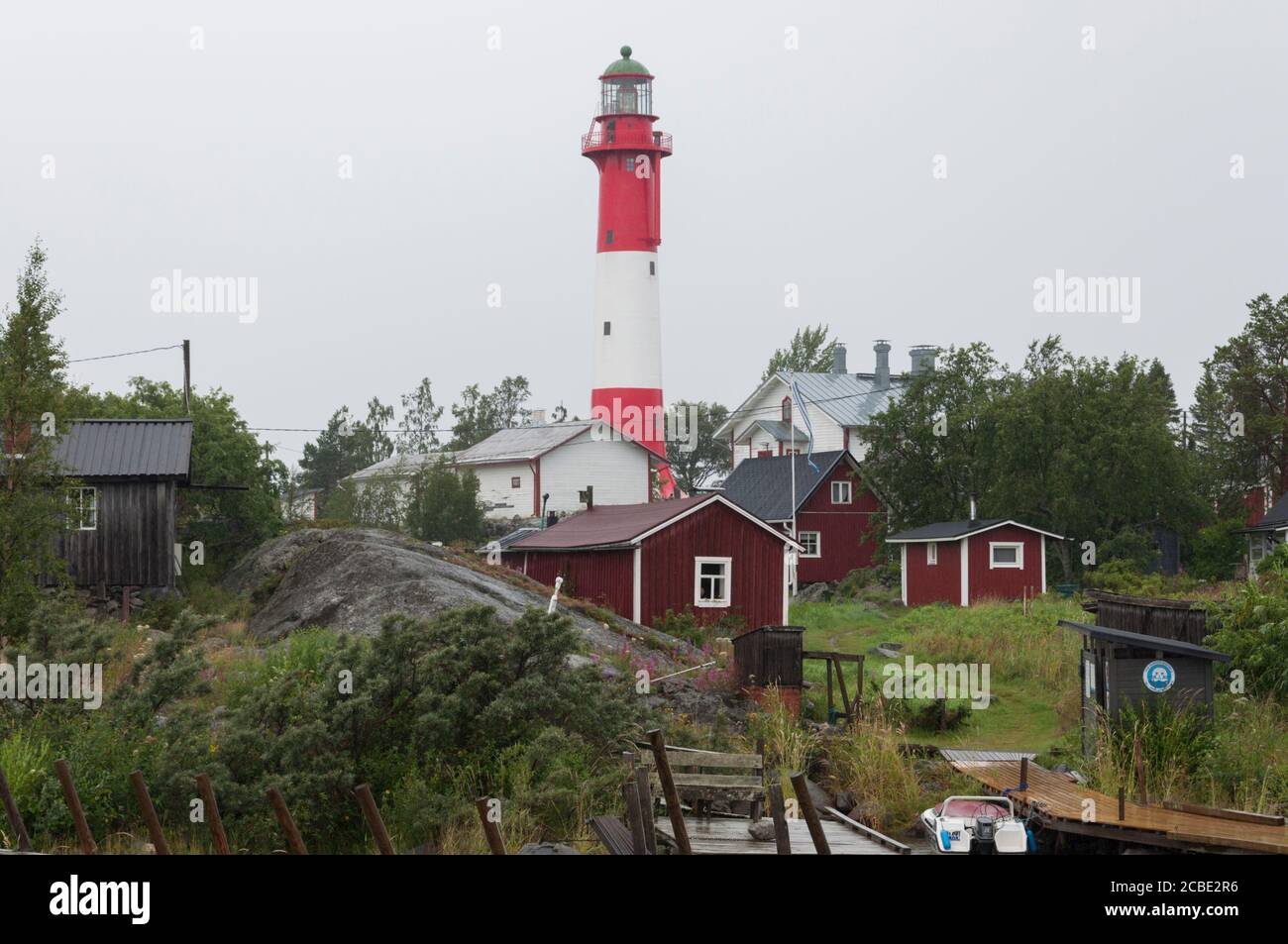 Tankar Lighthouse Kokkola Finland Stock Photo - Alamy