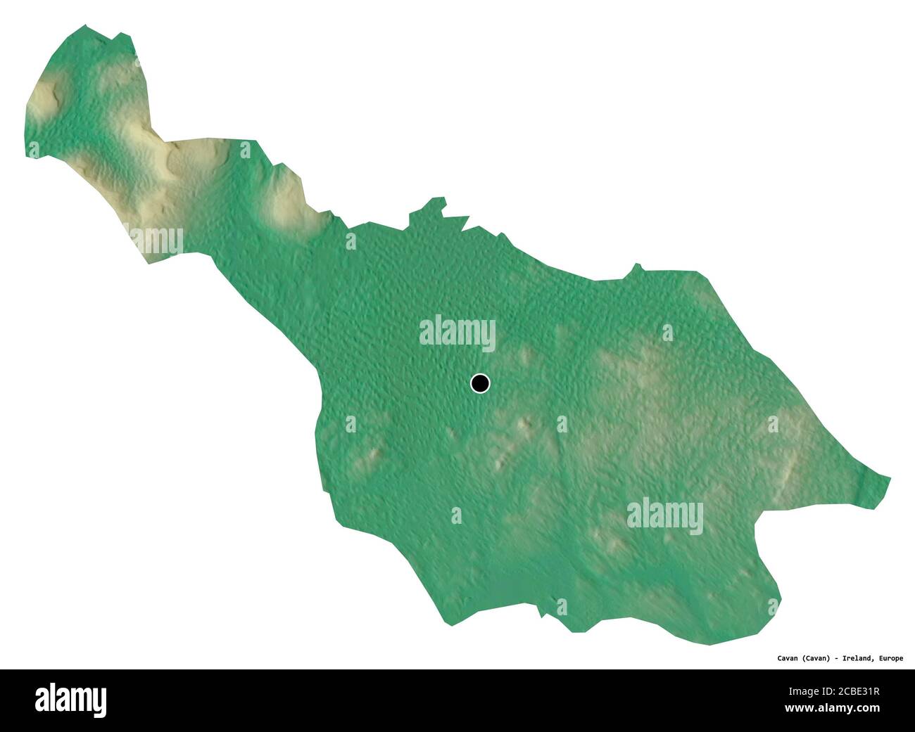 Cavan county map hi-res stock photography and images - Alamy