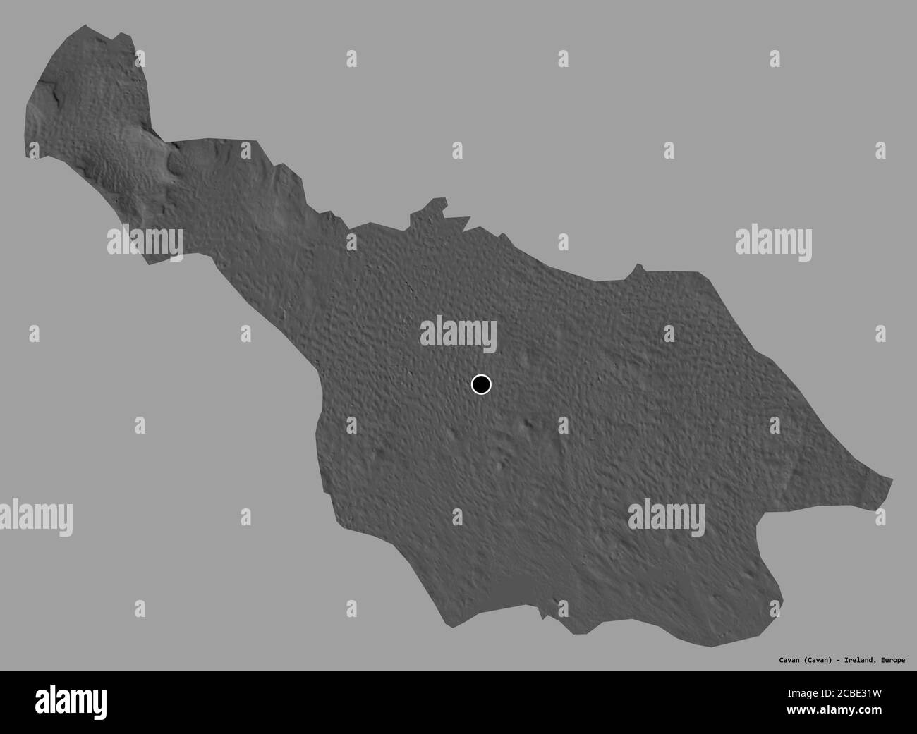 Cavan county map hi-res stock photography and images - Alamy