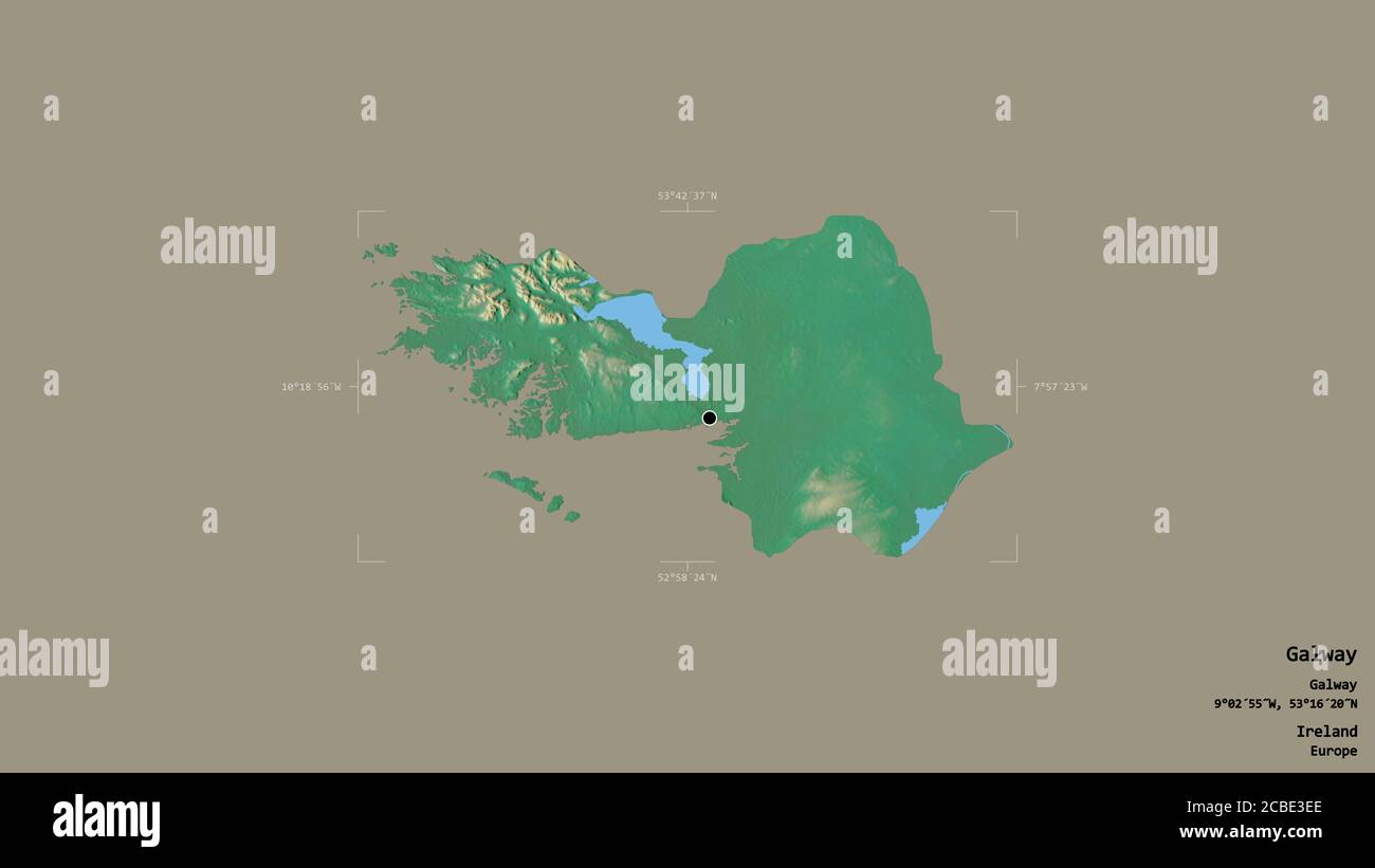 Map Of Galway High Resolution Stock Photography and Images - Alamy