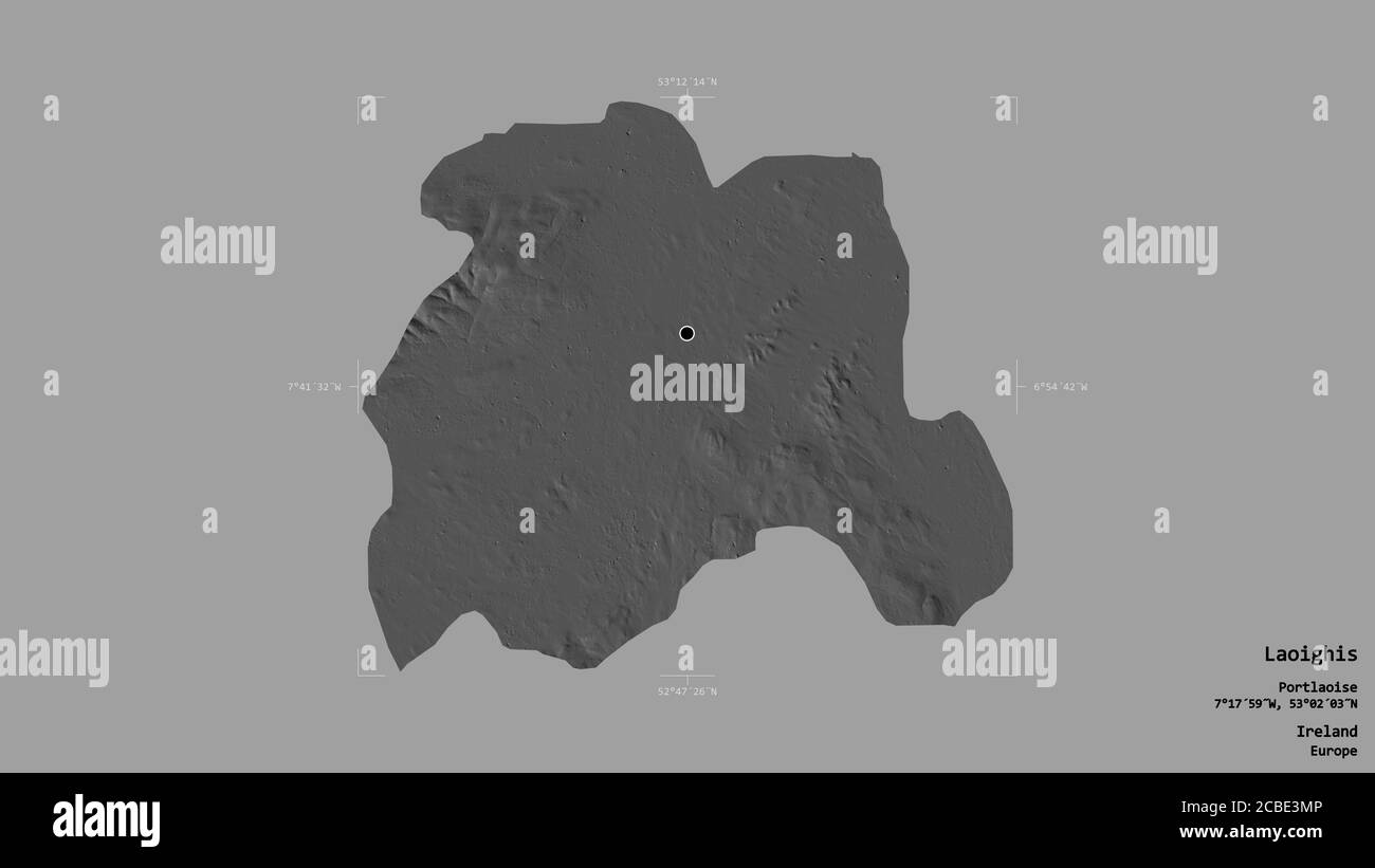 Portlaoise map hi-res stock photography and images - Alamy