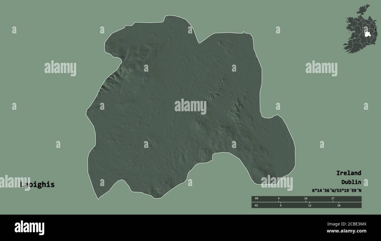 Map of portlaoise hi-res stock photography and images - Alamy