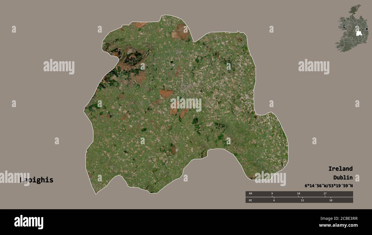 Map of portlaoise hi-res stock photography and images - Alamy