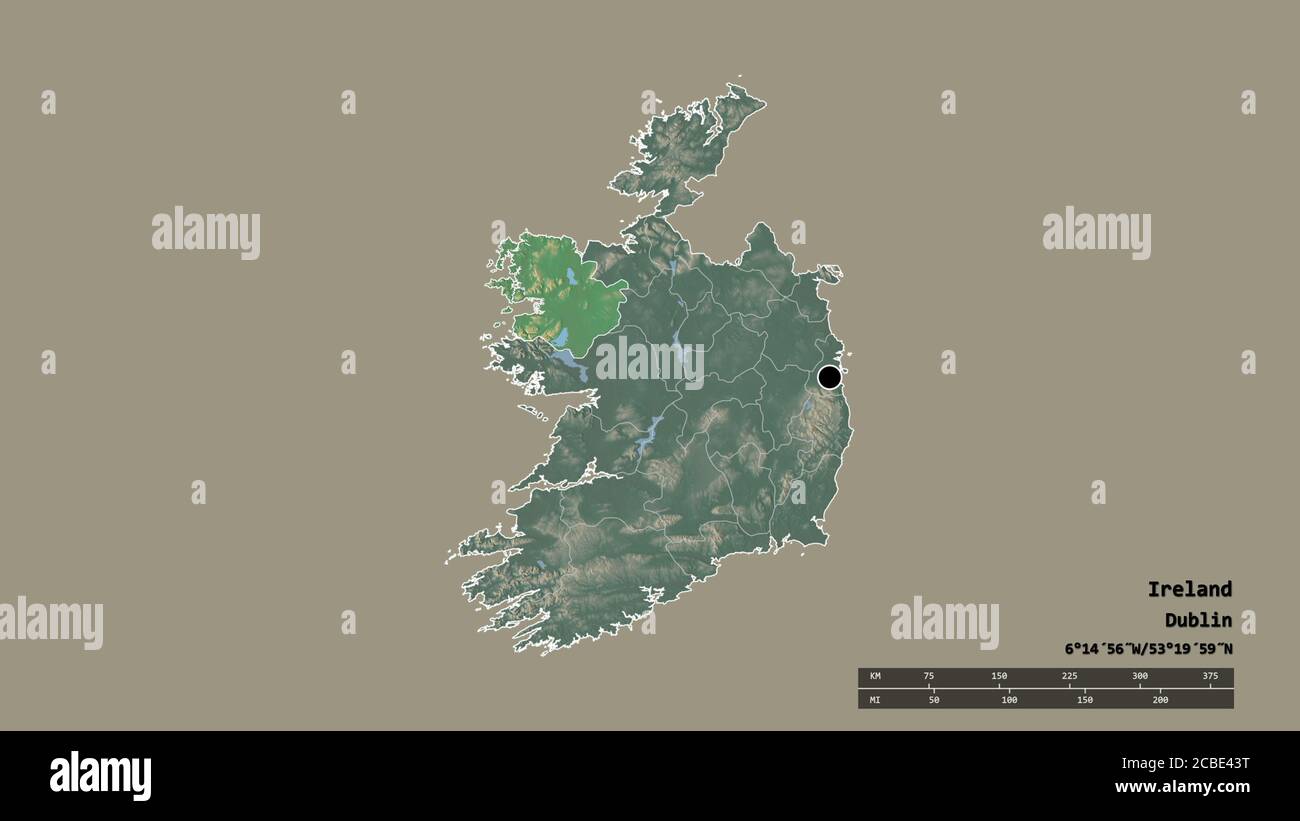 Map Of County Mayo, High Resolution Stock Photography and Images - Alamy