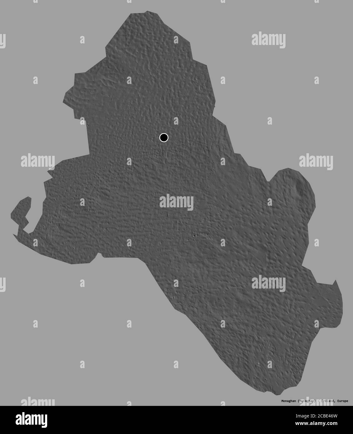 Map of county monaghan Black and White Stock Photos & Images - Alamy