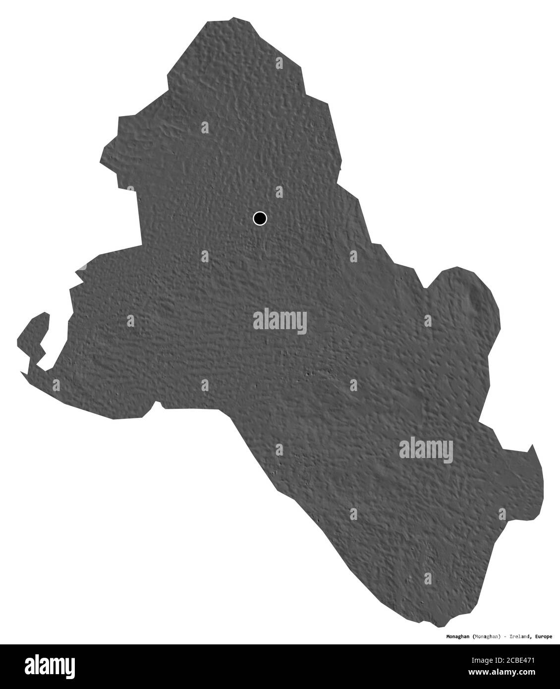 Map of county monaghan Black and White Stock Photos & Images - Alamy