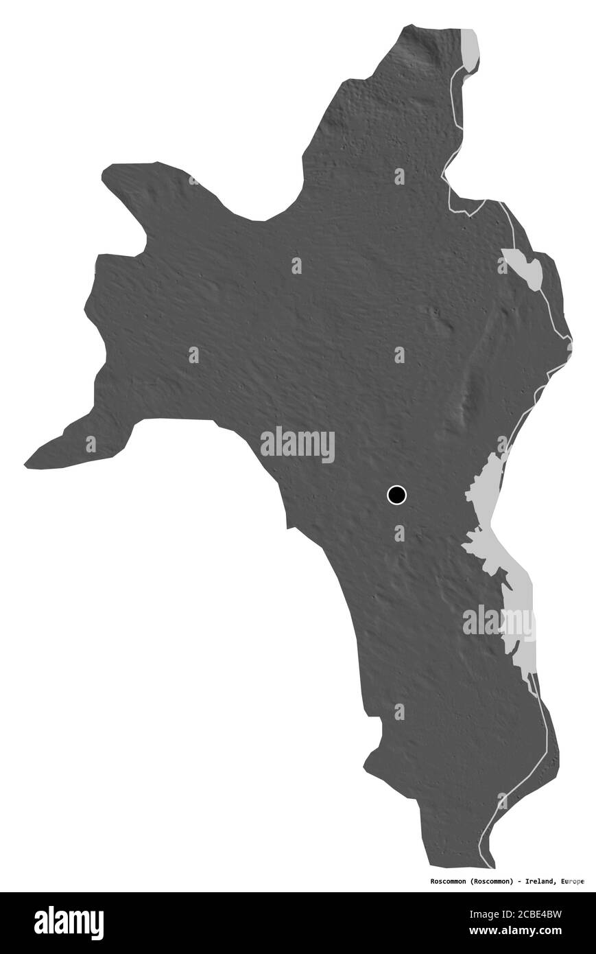 Roscommon Map Abbeytown, Co. Roscommon