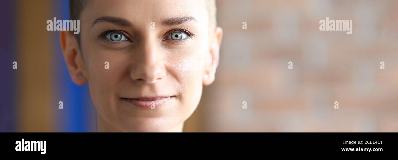 Girl looking happy Stock Photo - Alamy