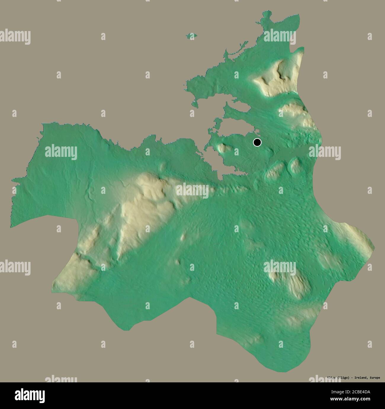 Map of sligo hi-res stock photography and images - Alamy