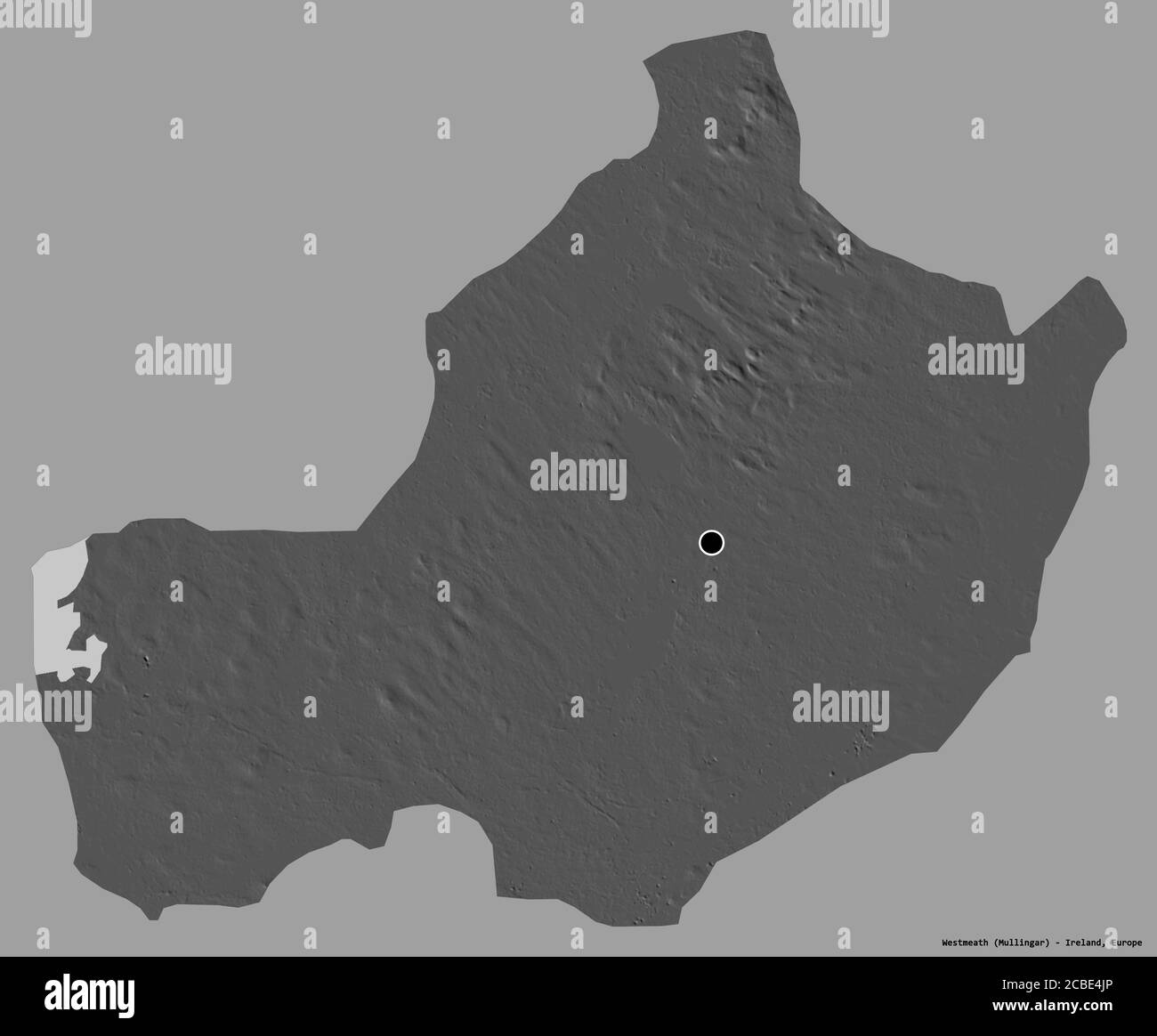 Westmeath map ireland hi-res stock photography and images - Alamy
