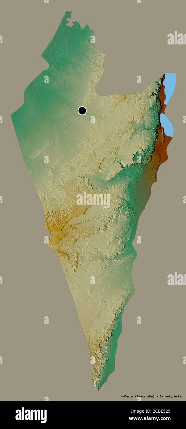 Beersheba israel map hi-res stock photography and images - Alamy