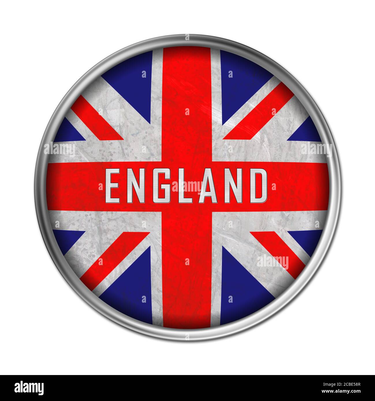 England flag button Stock Photo - Alamy