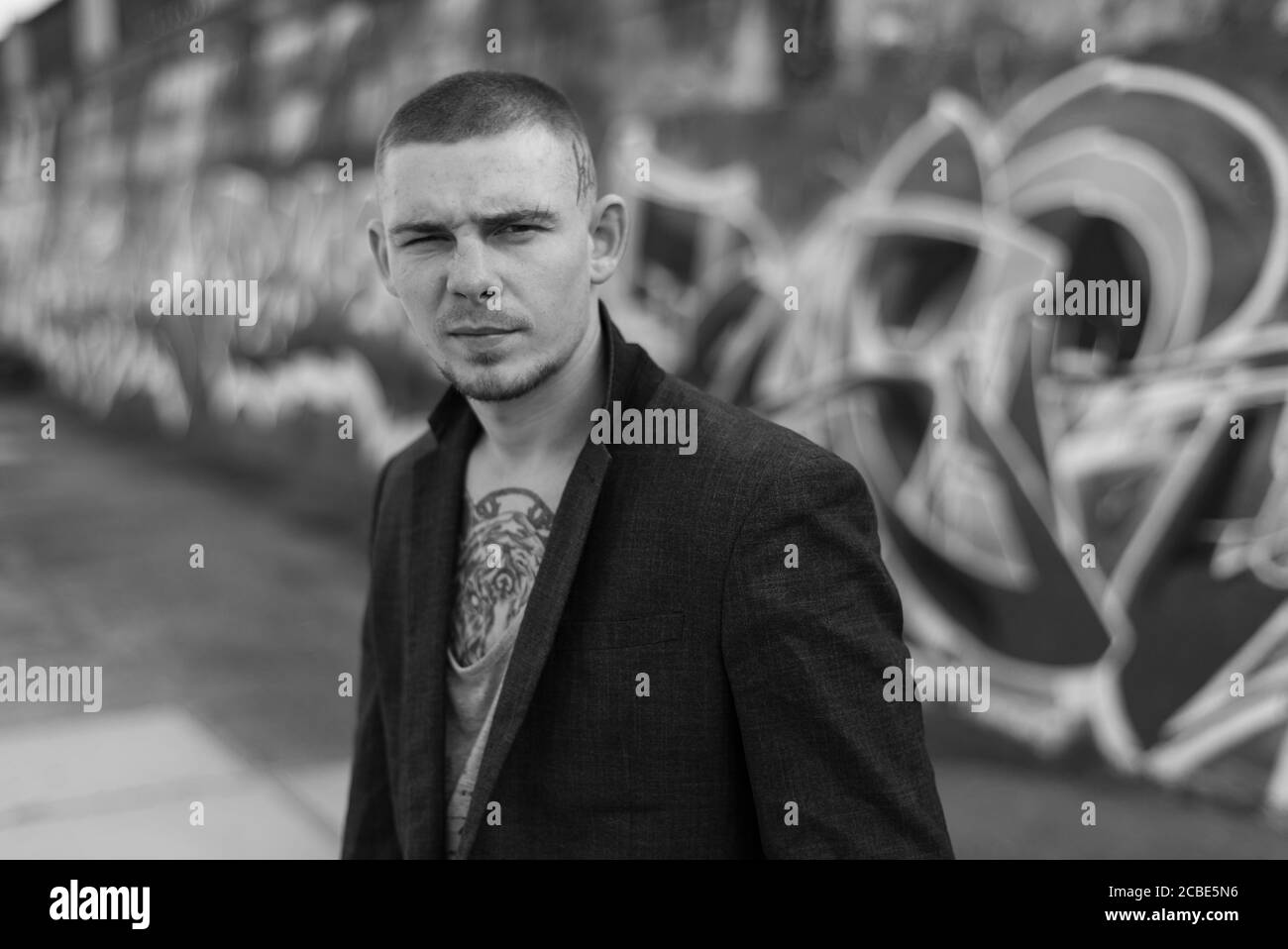 Black and white tattoo person Black and White Stock Photos & Images - Alamy