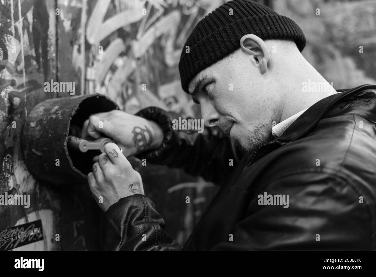 Robbery Black and White Stock Photos & Images - Alamy