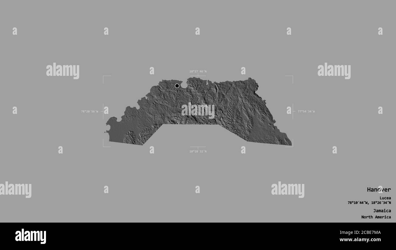 Hanover on a map Black and White Stock Photos & Images - Alamy