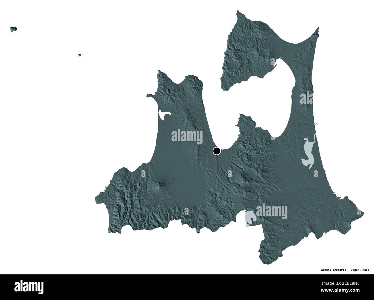 Map of aomori hi-res stock photography and images - Alamy