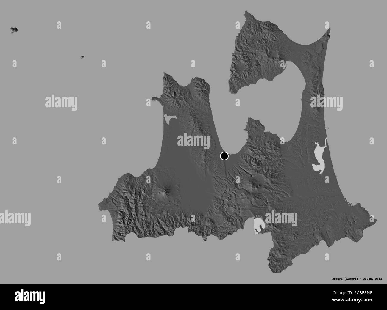 Map of aomori hi-res stock photography and images - Alamy