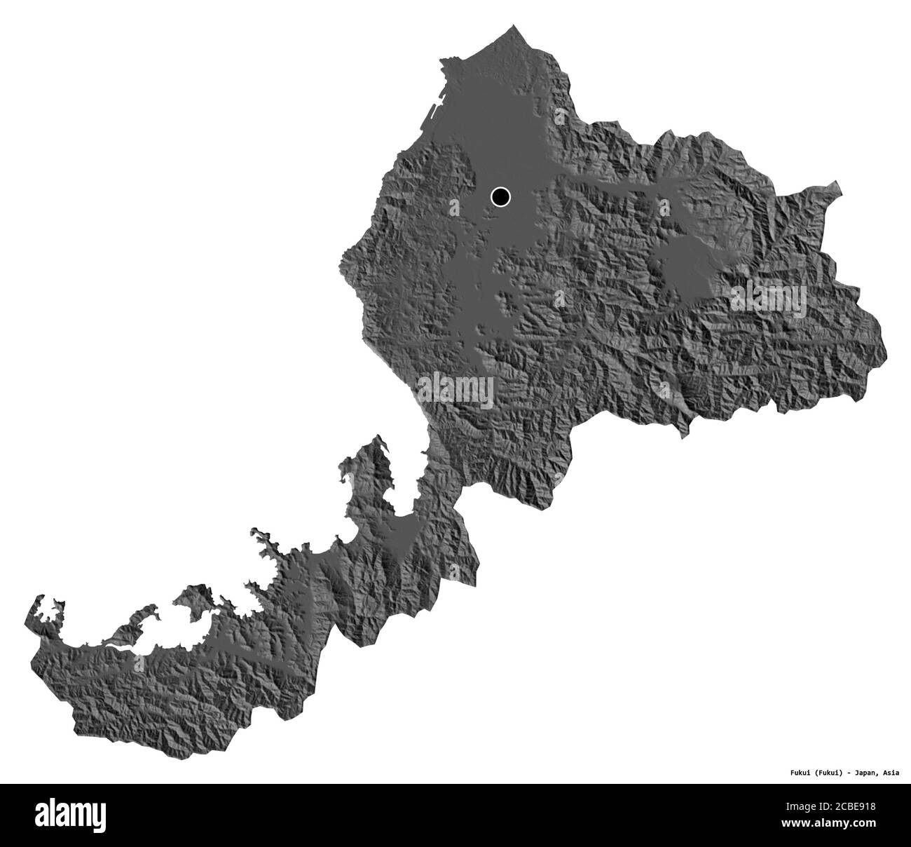 Map of fukui hi-res stock photography and images - Alamy
