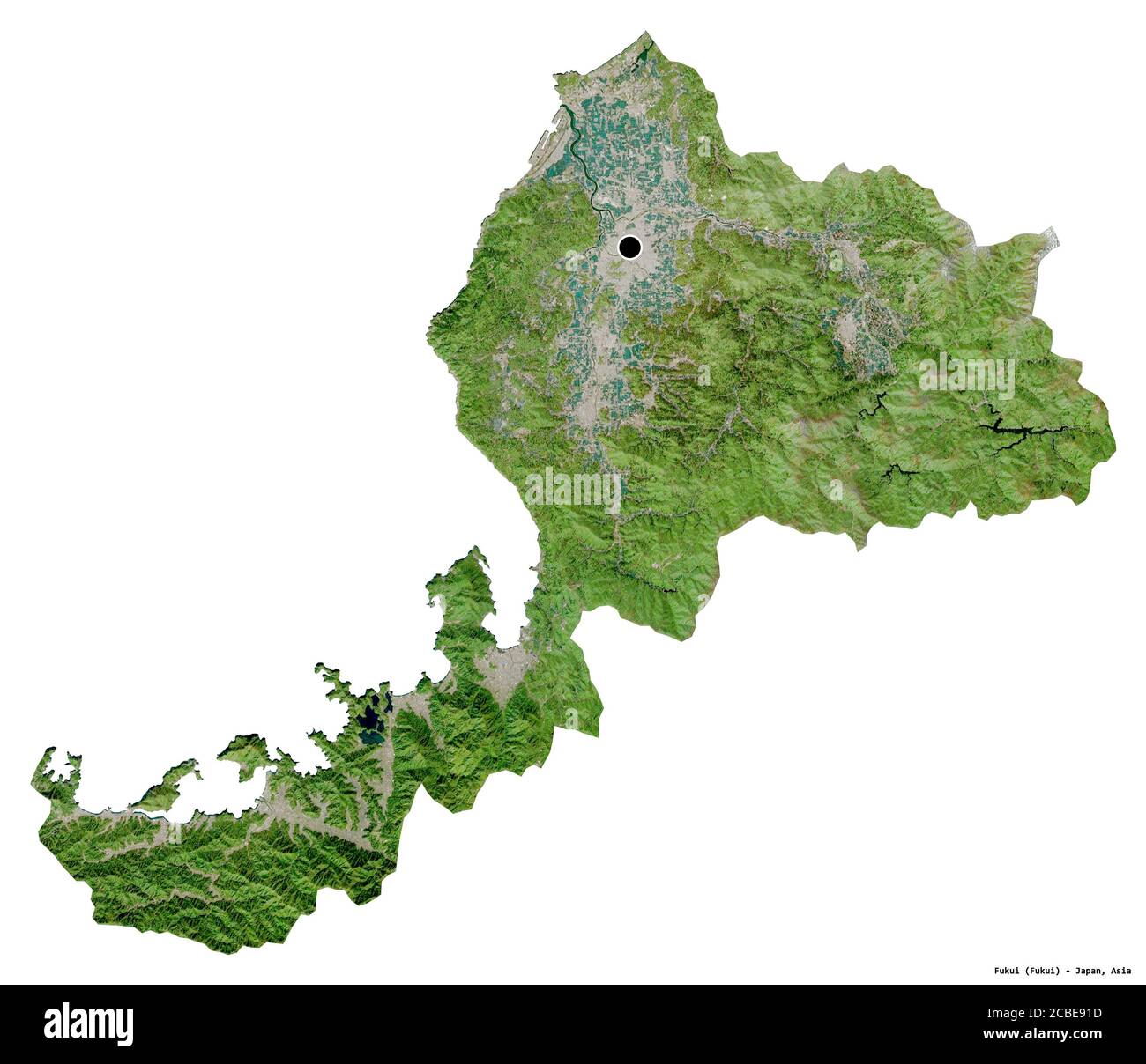 Map of fukui hi-res stock photography and images - Alamy