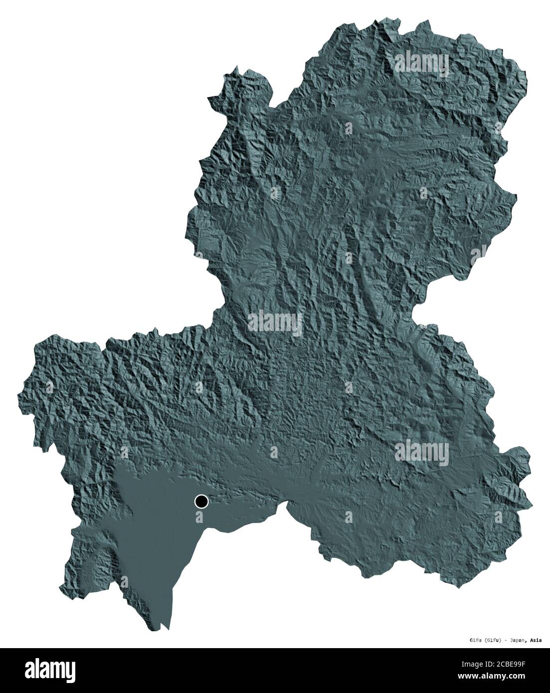 Map of gifu hi-res stock photography and images - Alamy