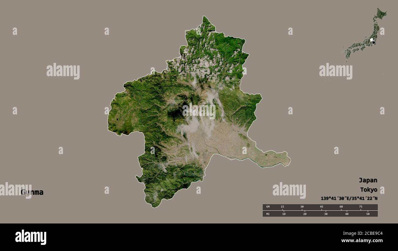 Map Of Gunma High Resolution Stock Photography and Images - Alamy