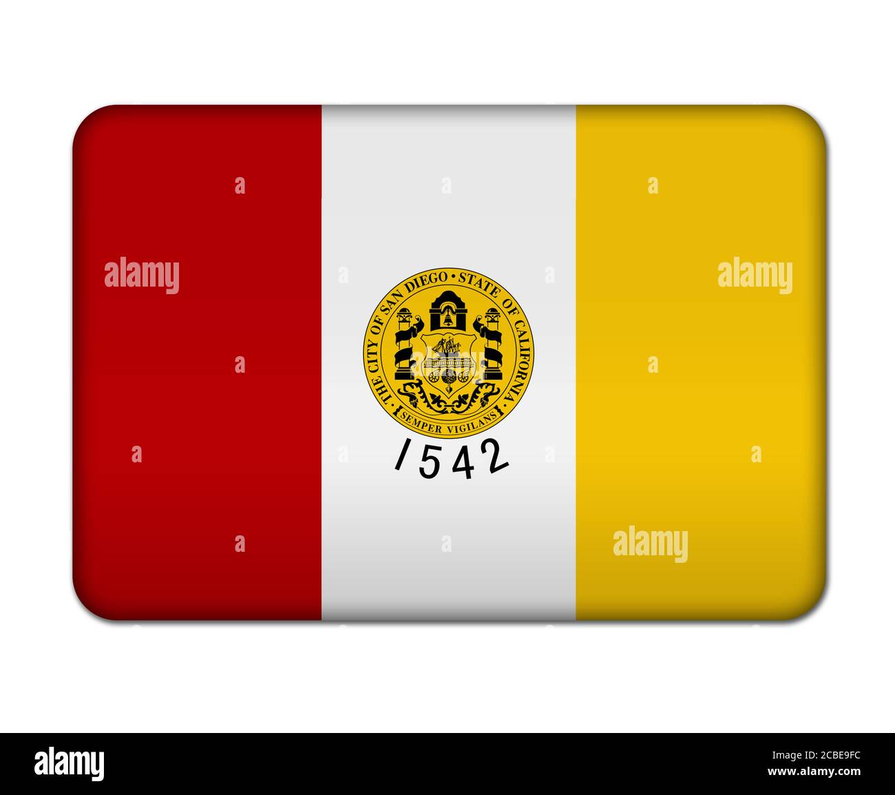 San diego icon Cut Out Stock Images & Pictures - Alamy