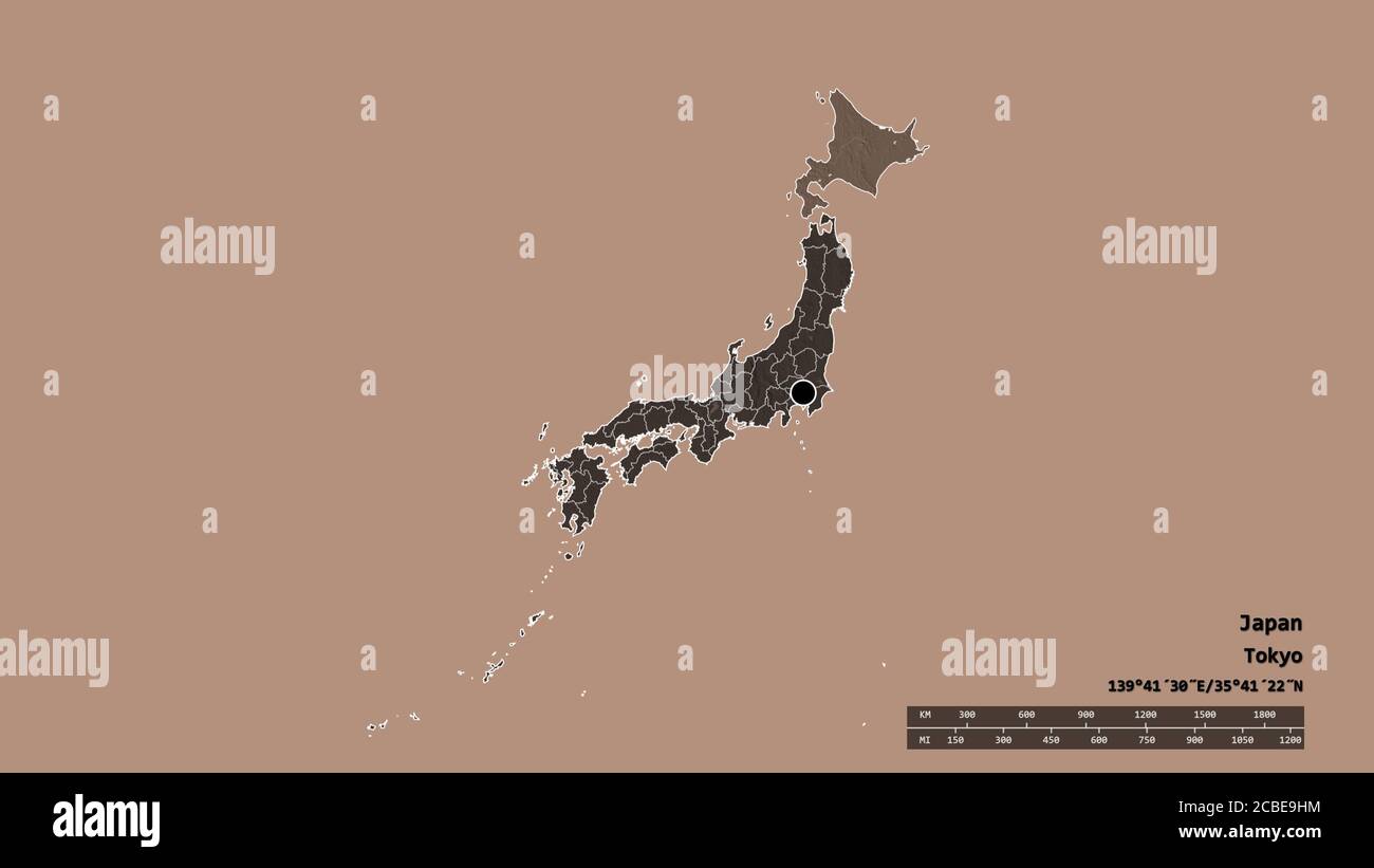 Ezo map hi-res stock photography and images - Alamy