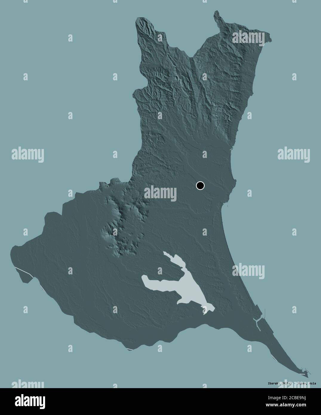 Map of ibaraki hi-res stock photography and images - Alamy