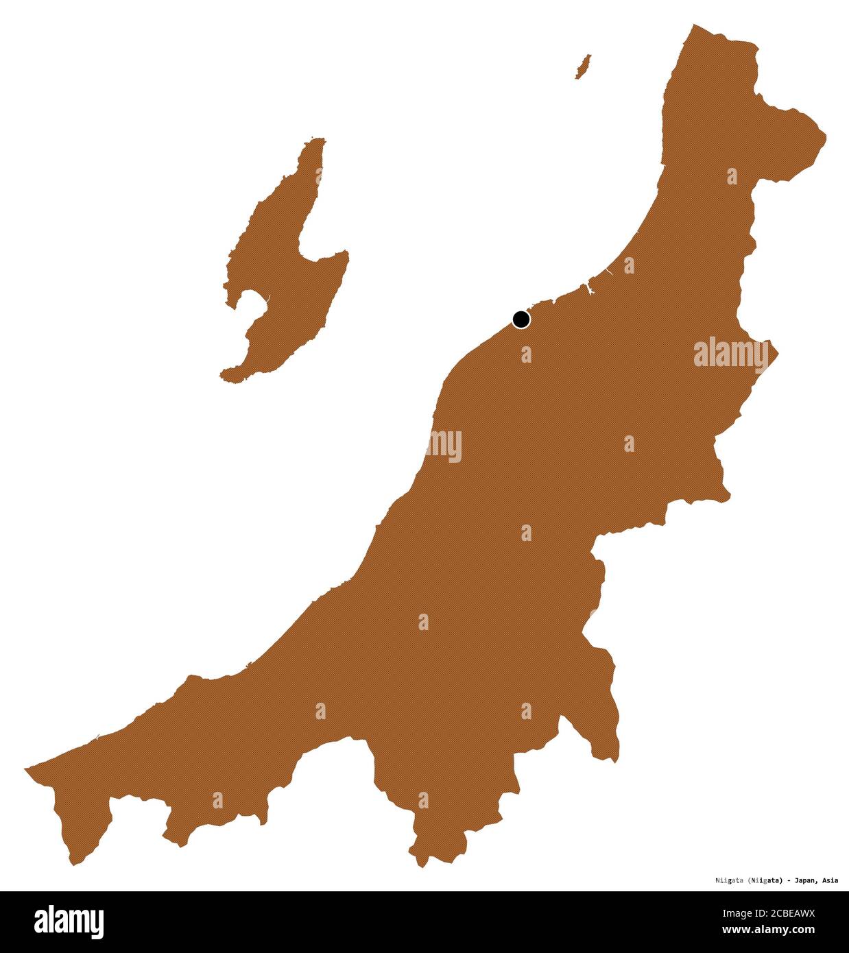 Map niigata niigata prefecture japan Cut Out Stock Images & Pictures ...