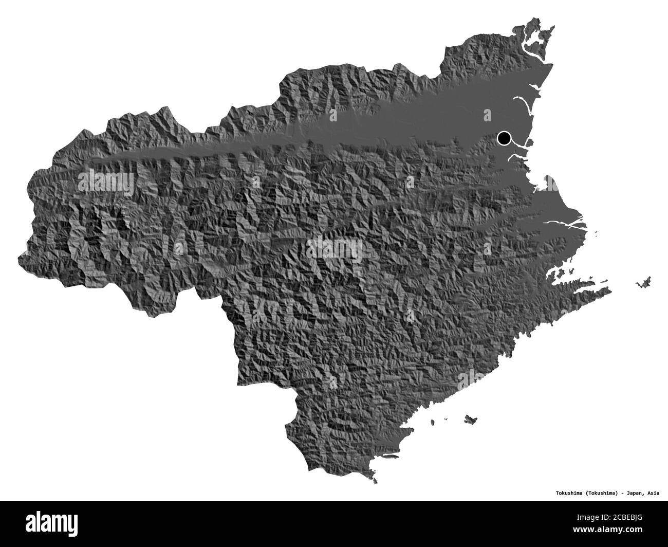 Tokushima map hi-res stock photography and images - Alamy