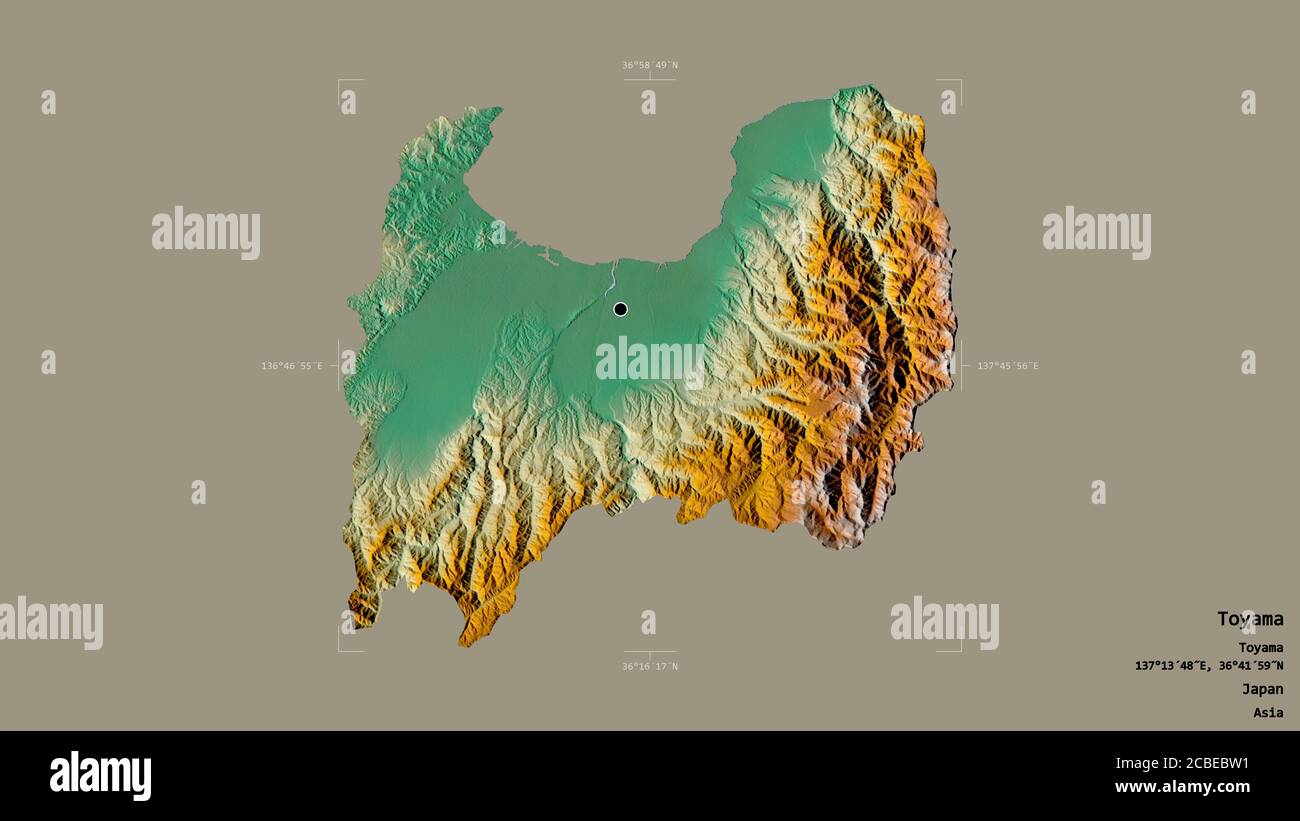 Toyama Map