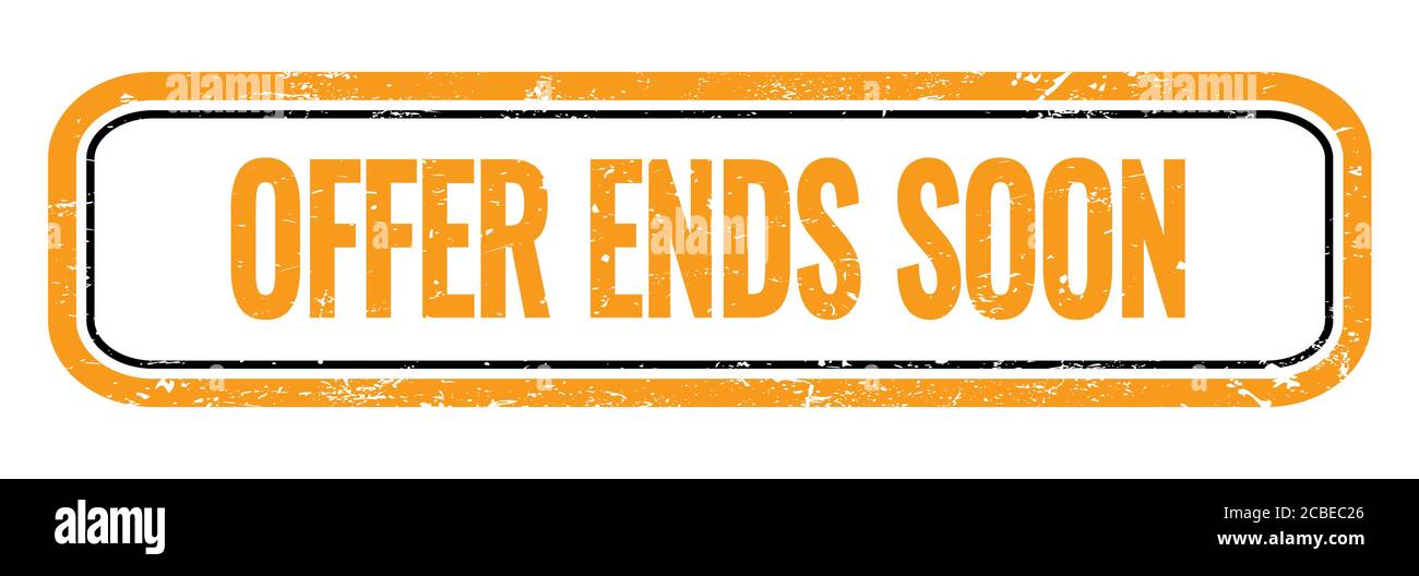 Offer ends soon hi-res stock photography and images - Alamy